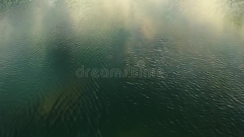 Aerial View of Dark Green Water with Subtle Ripples and Texture Stock ...