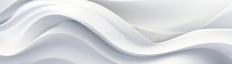 Serene White Fabric Waves stock photo. Image of purity - 315699088