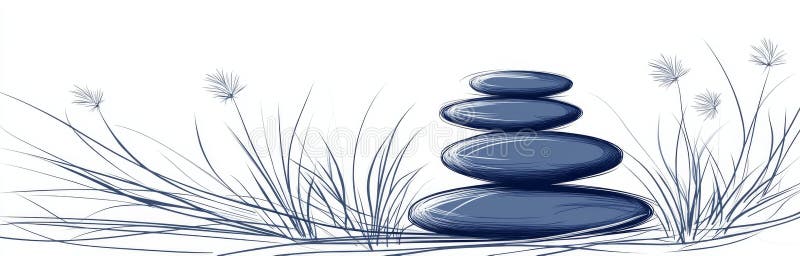 Serenity, Equilibrium, and Mental Wellness Illustrated through a ...