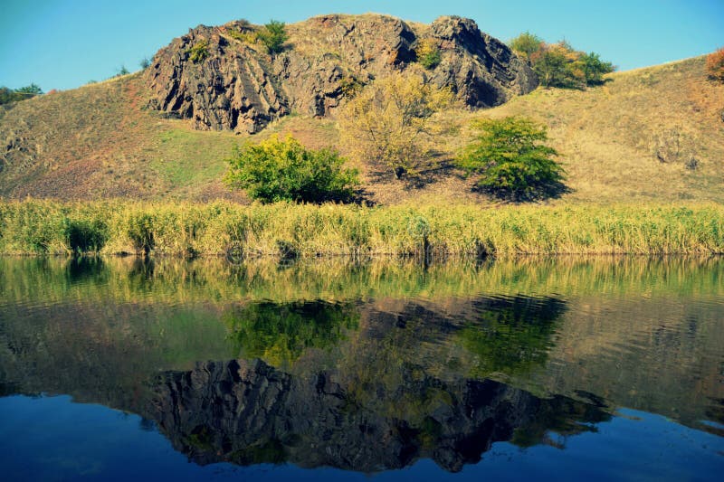 Serenity stock image. Image of water, reflection, tranquility - 47821021