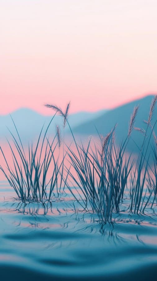 Serenity. a Simple Background with Subtle Gradients and a Calming Color ...