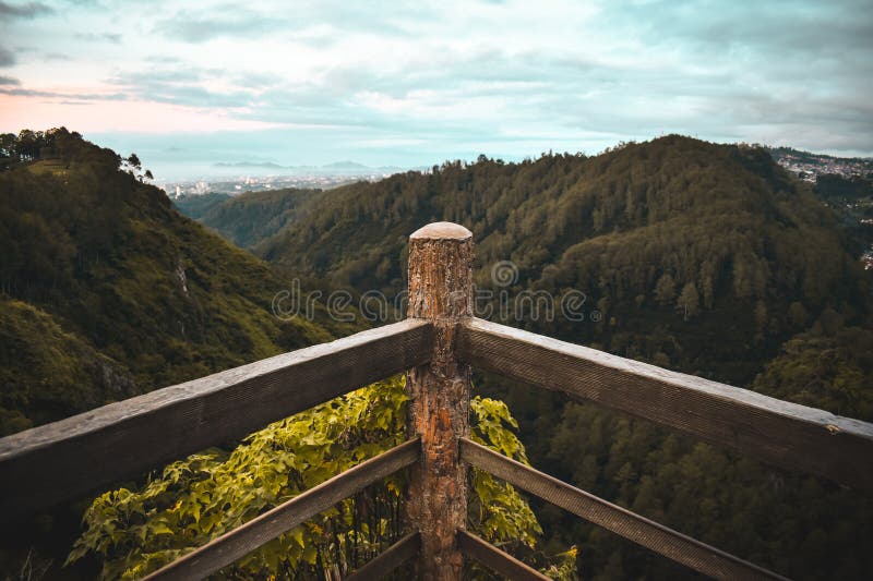 Serenity when You Feel and See it. Green and Serene Scenery Stock Image ...