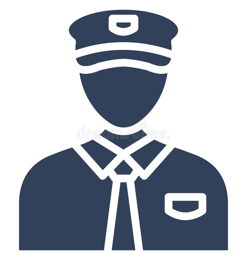 Sergeant Vector Icon Which Can Easily Modify or Edit Stock Vector ...