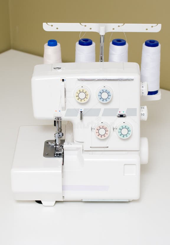 Serger stock image. Image of edging, dials, thread, edger - 8652521