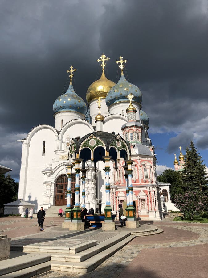 Sergiev-posad editorial photo. Image of cathedral, sergiev - 223202656