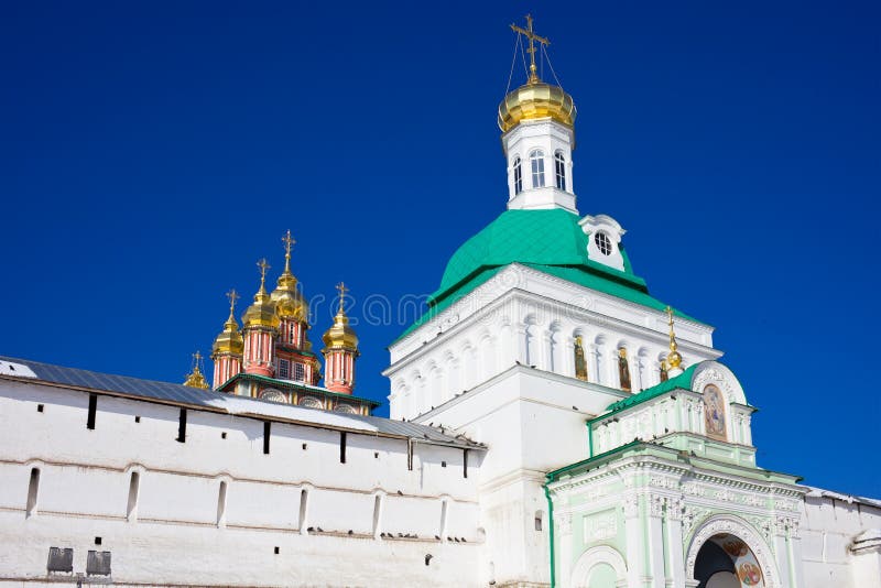 Sergiev Posad Monastery stock image. Image of panoramic - 36983391