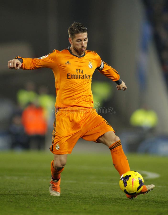 Sergio Ramos Van Real Madrid Redactionele Stock Foto - Image of ster ...