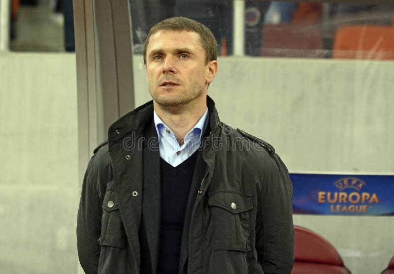 Serhiy Rebrov imagen de archivo editorial. Imagen de liga - 47884619