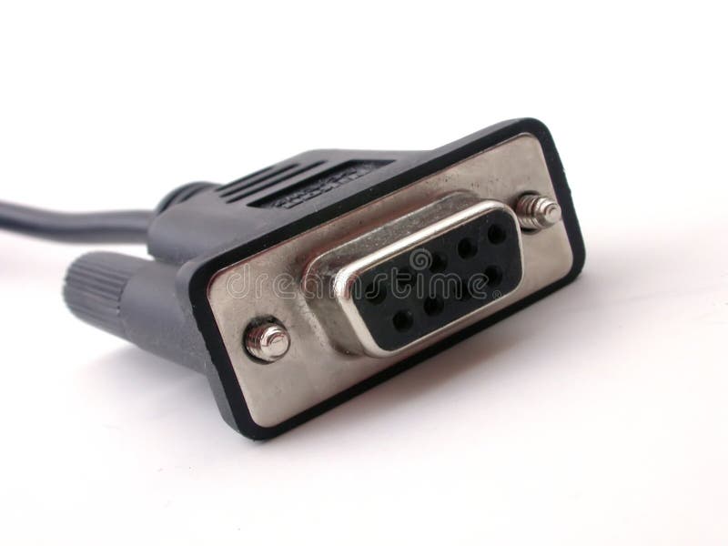 Serial Cable stock image. Image of adapter, wire, female - 5015