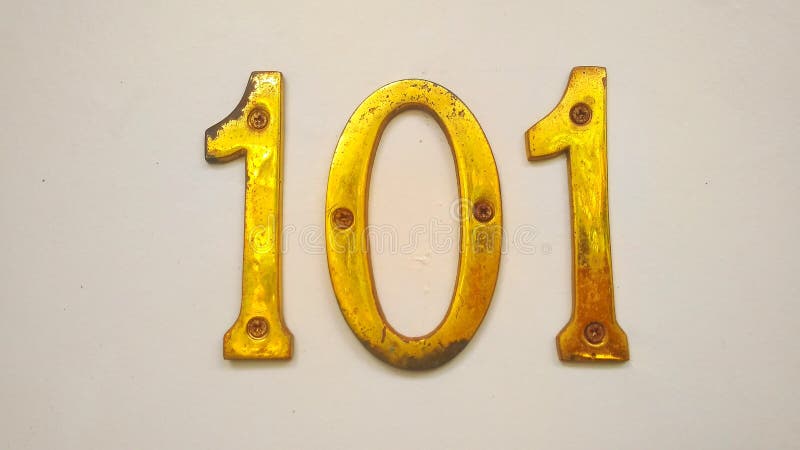 Serial number 101 stock photo. Image of room, metal - 211314420