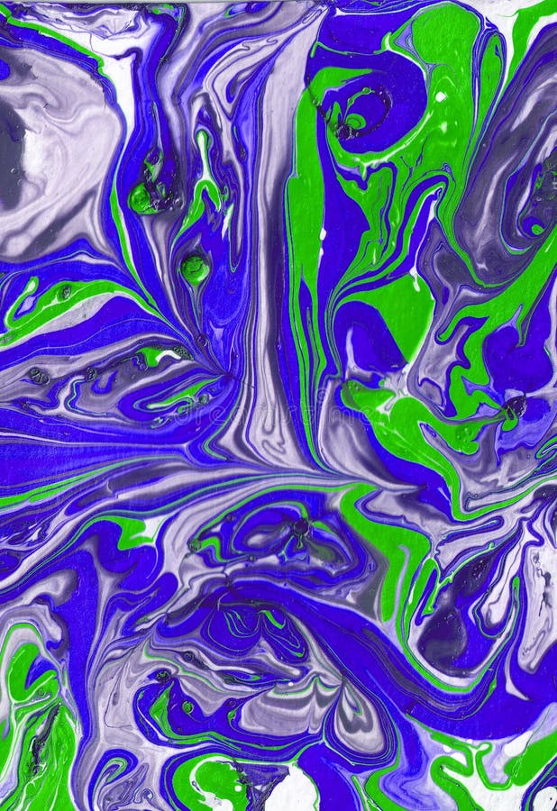 A Series of Abstract Colorful Backgrounds. Expression, Splashes, Drops ...