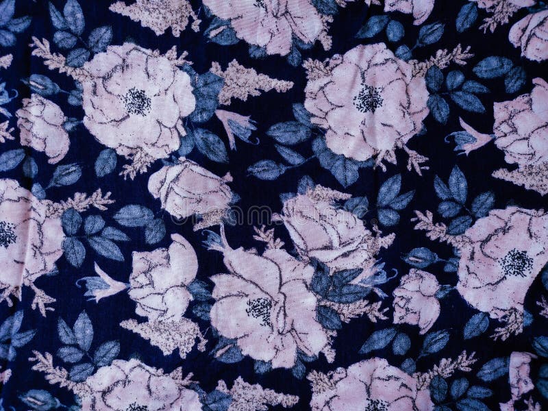 A Series of Abstract Multi-colored Rose Flower Patterns in Medium Color ...