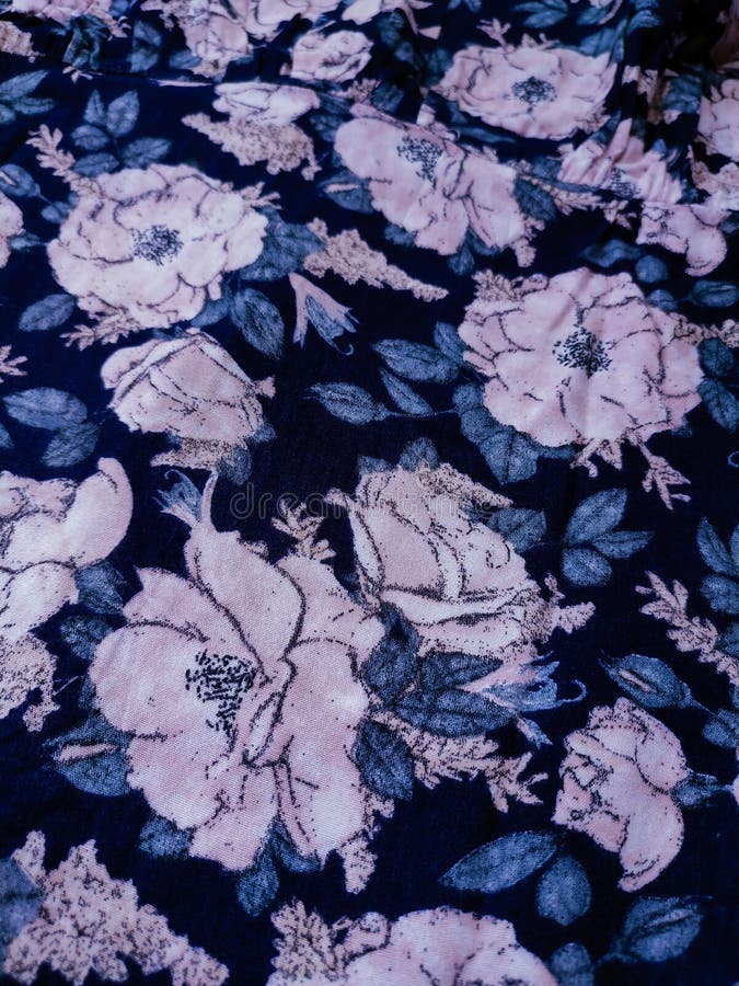 A Series of Abstract Multi-colored Rose Flower Patterns in Medium Color ...