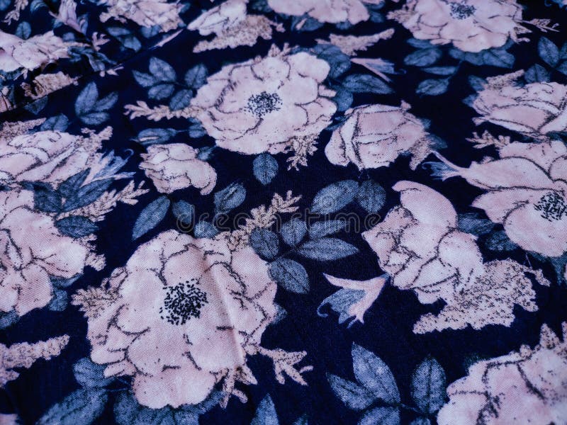 A Series of Abstract Multi-colored Rose Flower Patterns in Medium Color ...