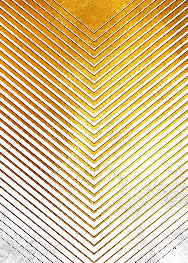 Geometric Line Art, Colorful, Yellow, Minimalist Style, Bold Line ...