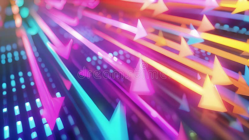 A Series of Brightly Colored Arrows Representing the Flow of ...