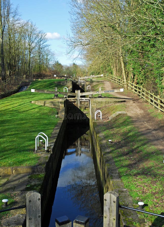 Series of Canal Locks stock image. Image of locks, cargo - 23692089