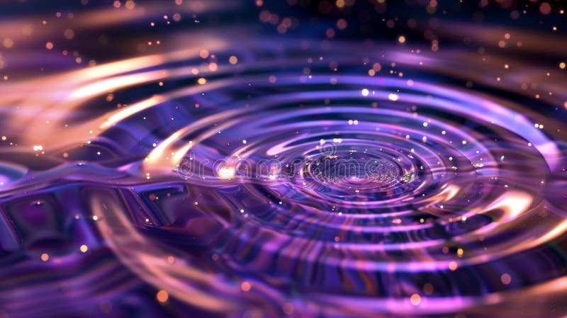 A Series of Cascading Ripples in a Pool Representing the Ripple Effect ...