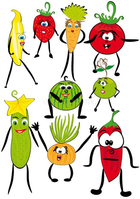 Animated Vegetables Stock Illustrations – 2,443 Animated Vegetables ...