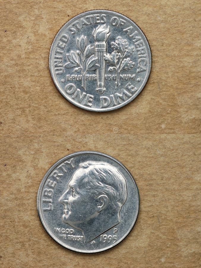 From Series: Coins Of World. America. ONE DIME. Stock Photos - Image ...