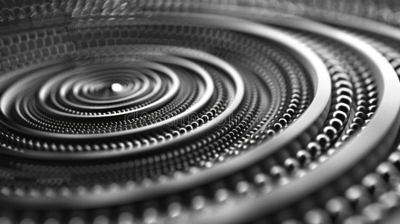 A Series of Concentric Circles with Particles Disappearing at the ...