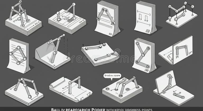 A Series of Diagrams Illustrates Various Mechanisms and Structures ...