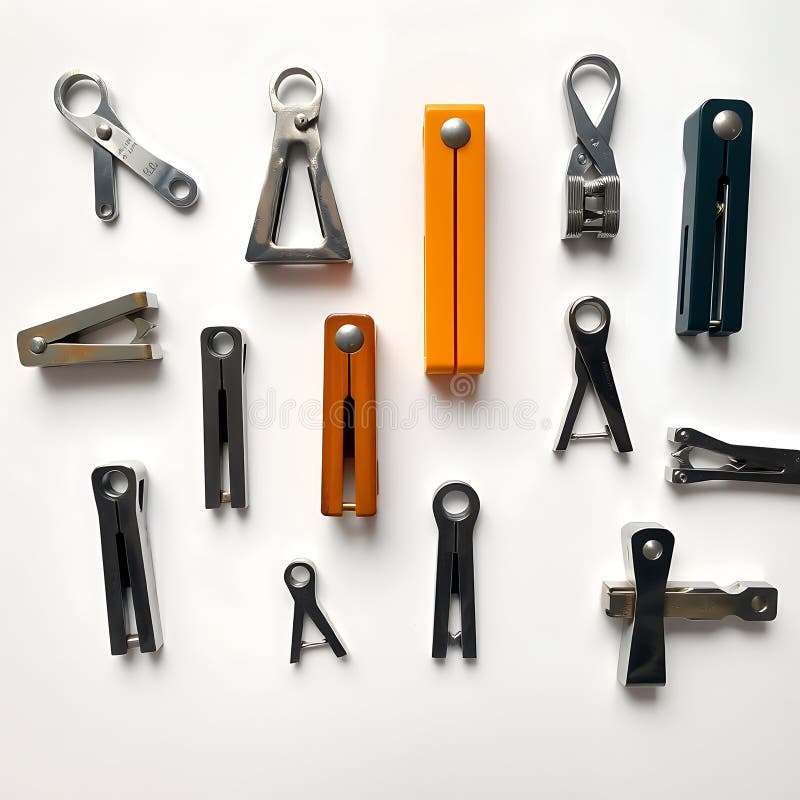 A Series of Different Staple Pullers in Various Shapes and Sizes ...