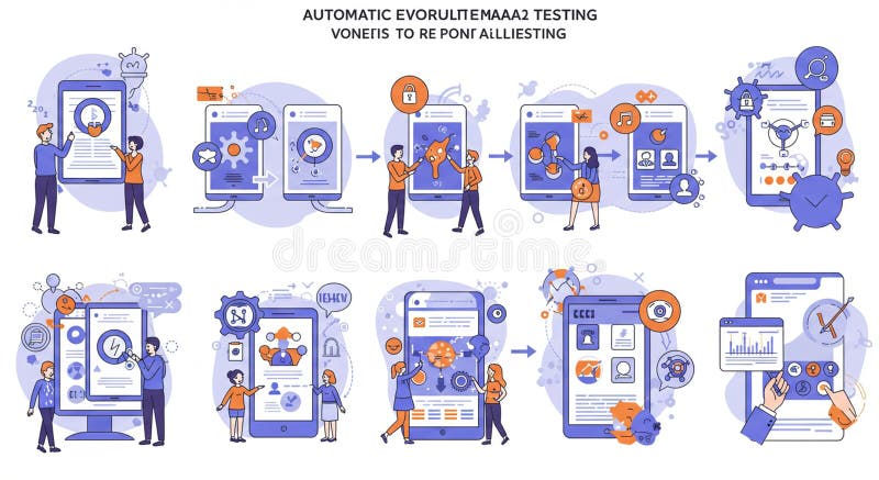 Large Mobile Devices Stock Illustrations – 719 Large Mobile Devices ...