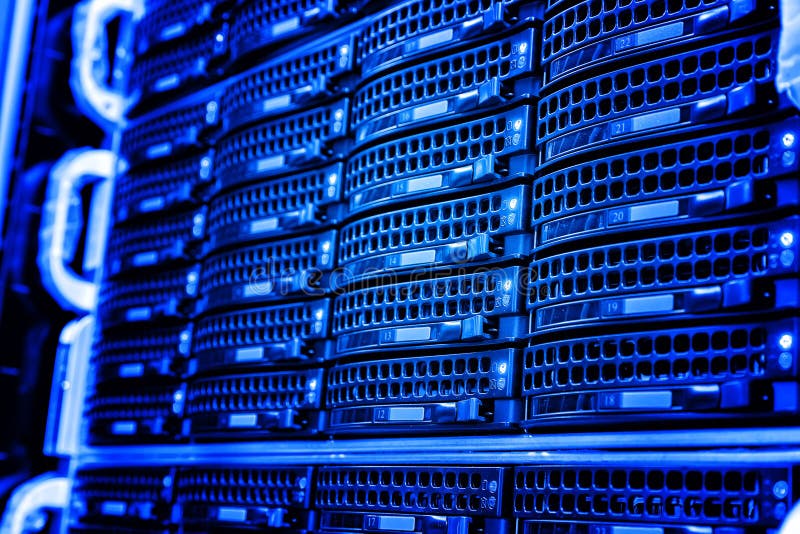 Series Disk Storage Disks Of The Mainframe In Data Center Stock Image Image Of Array 0569