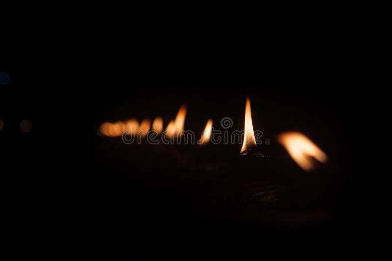Series of diyas stock image. Image of yellow, hanathe - 91956355