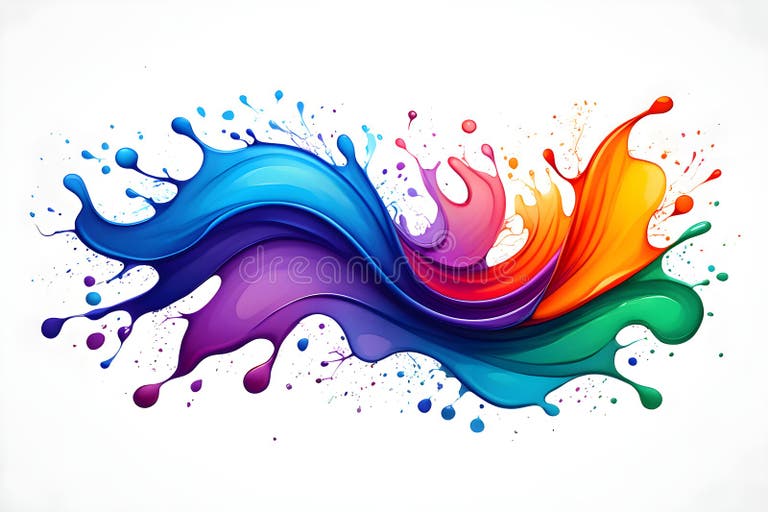 Splash Color Paint Banners Stock Illustrations – 16,061 Splash Color ...