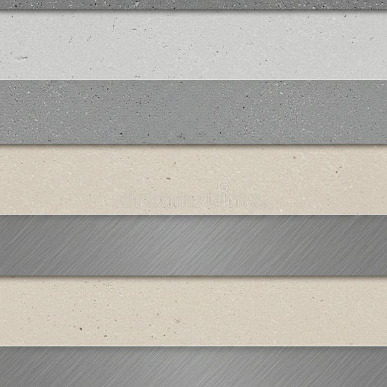 A Series of Horizontal Bands Displays Various Textures and Shades. the ...