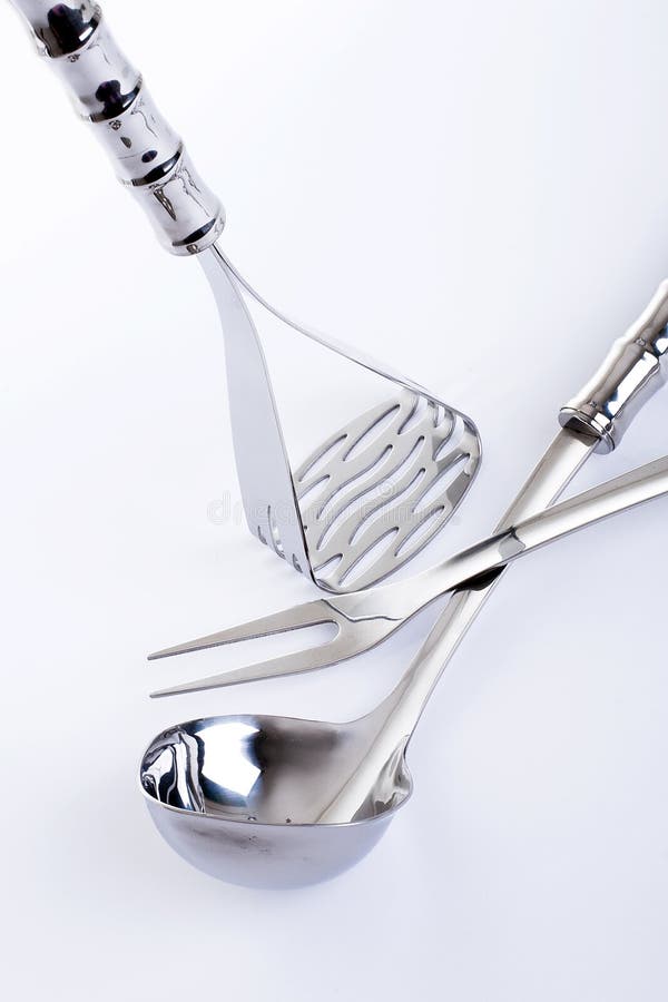 Series of Images of Kitchen Ware. Kitchen Tools Stock Photo - Image of ...