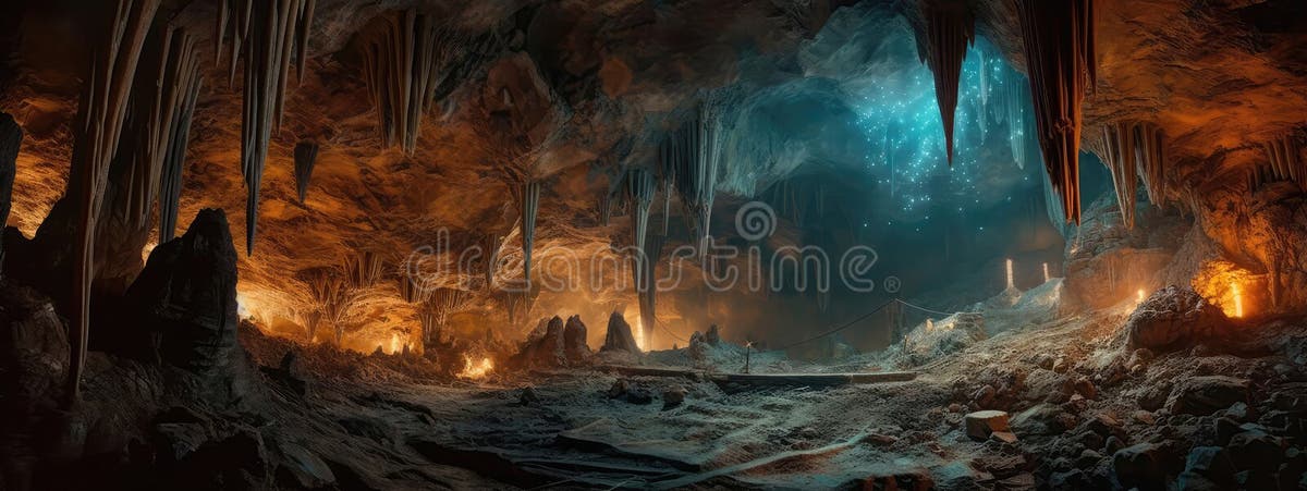 Caves Panoramic Stock Illustrations – 125 Caves Panoramic Stock ...
