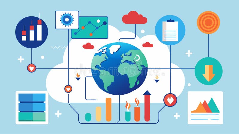A Series of Interconnected Graphs and Diagrams Representing the ...