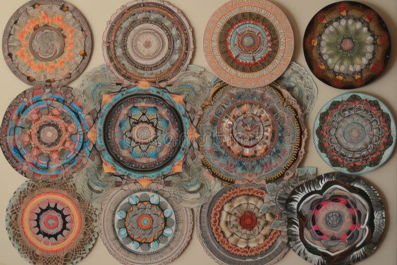 Series of Mandalas, Each One More Intricate and Complex Than the Last ...
