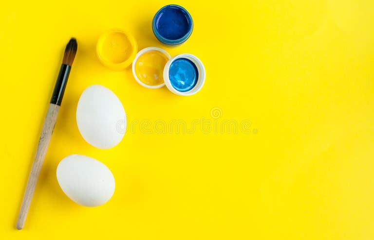 Series for a Master Class on Egg Painting. Easter Master Class Stock Image - Image of design ...