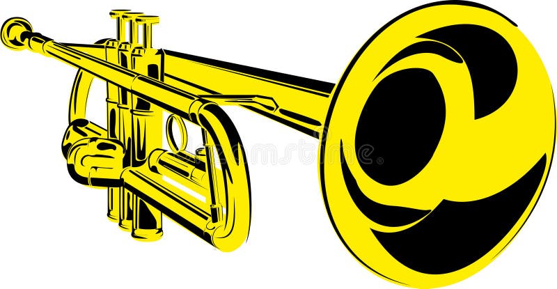 Brass Instruments Draw Stock Illustrations – 57 Brass Instruments Draw ...