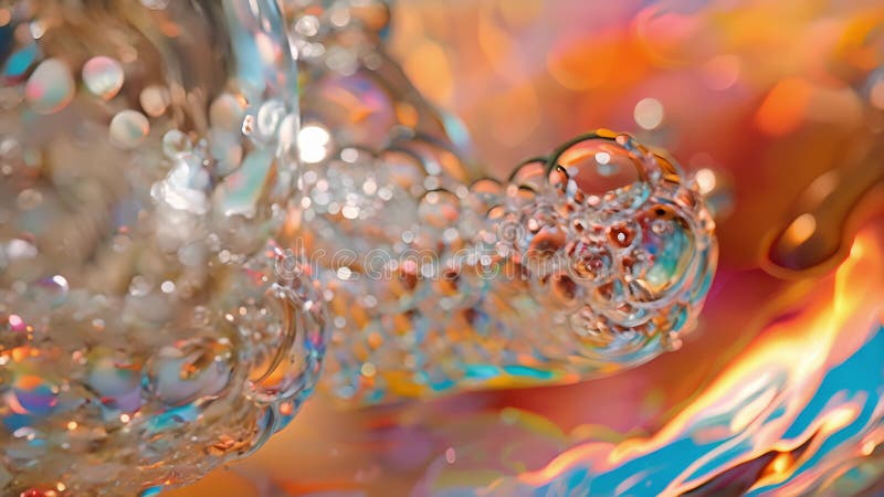 A Series of Photographs Capturing the Unique Patterns and Reflections ...