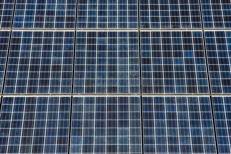 Solar Panels Inside of a Sunflower Stock Photo - Image of generation ...