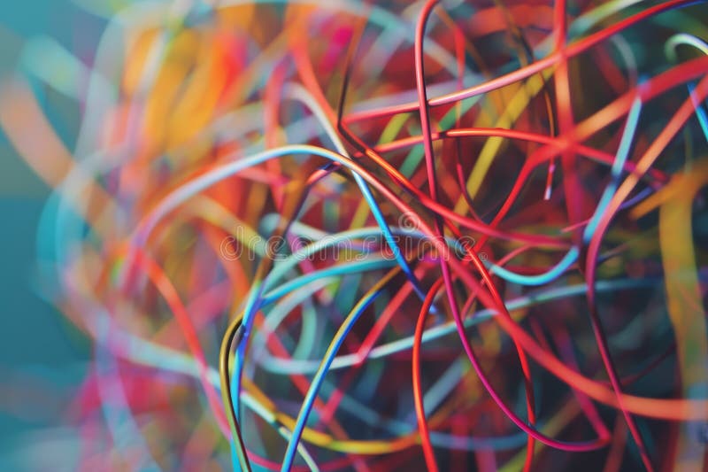 A Series of Tangled Wires Organizing into a Structured Network ...