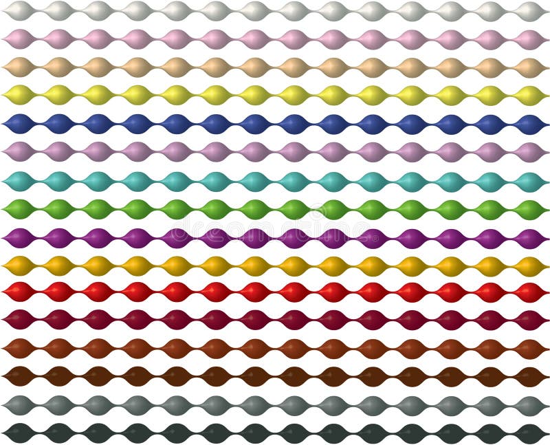 Background from the Same Borders in Palette Colors. Stock Illustration ...