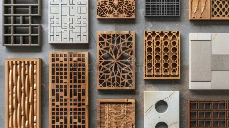 A Series of Ting Boards with Geometric Patterns Inspired by Different ...