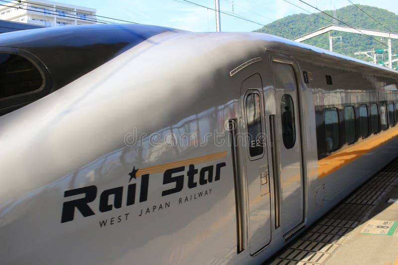 The 700 Series Train at Japan Editorial Stock Photo - Image of ...