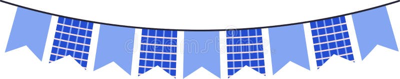 Geometric Flag Garland stock vector. Illustration of hanging - 371328477