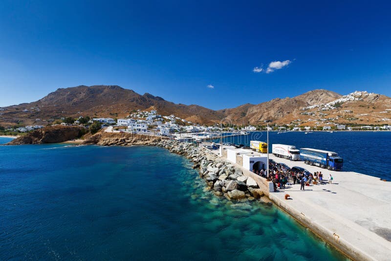 Serifos island editorial image. Image of mediterranean - 78829645