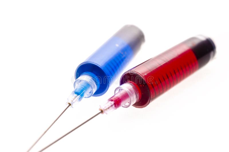 Seringue d'injection image stock. Image du canule, injection - 36317693