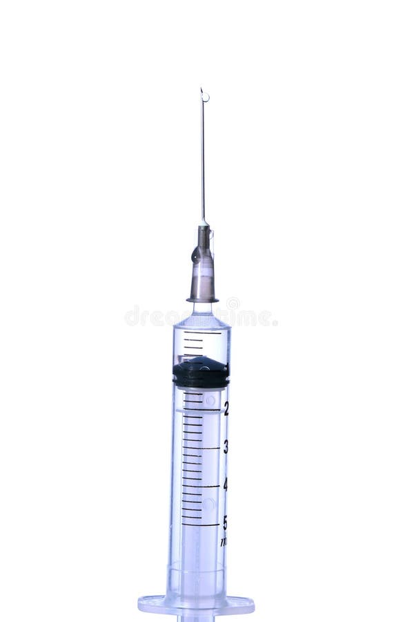 Seringue intramusculaire. image stock. Image du macro - 18691127