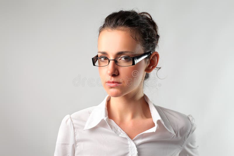 Serious stock photo. Image of career, work, expression - 15937104