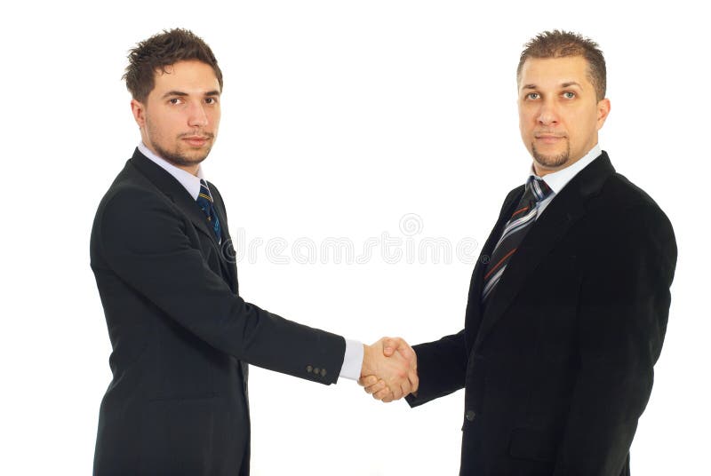 Business men shaking hands stock image. Image of corporate - 34513343